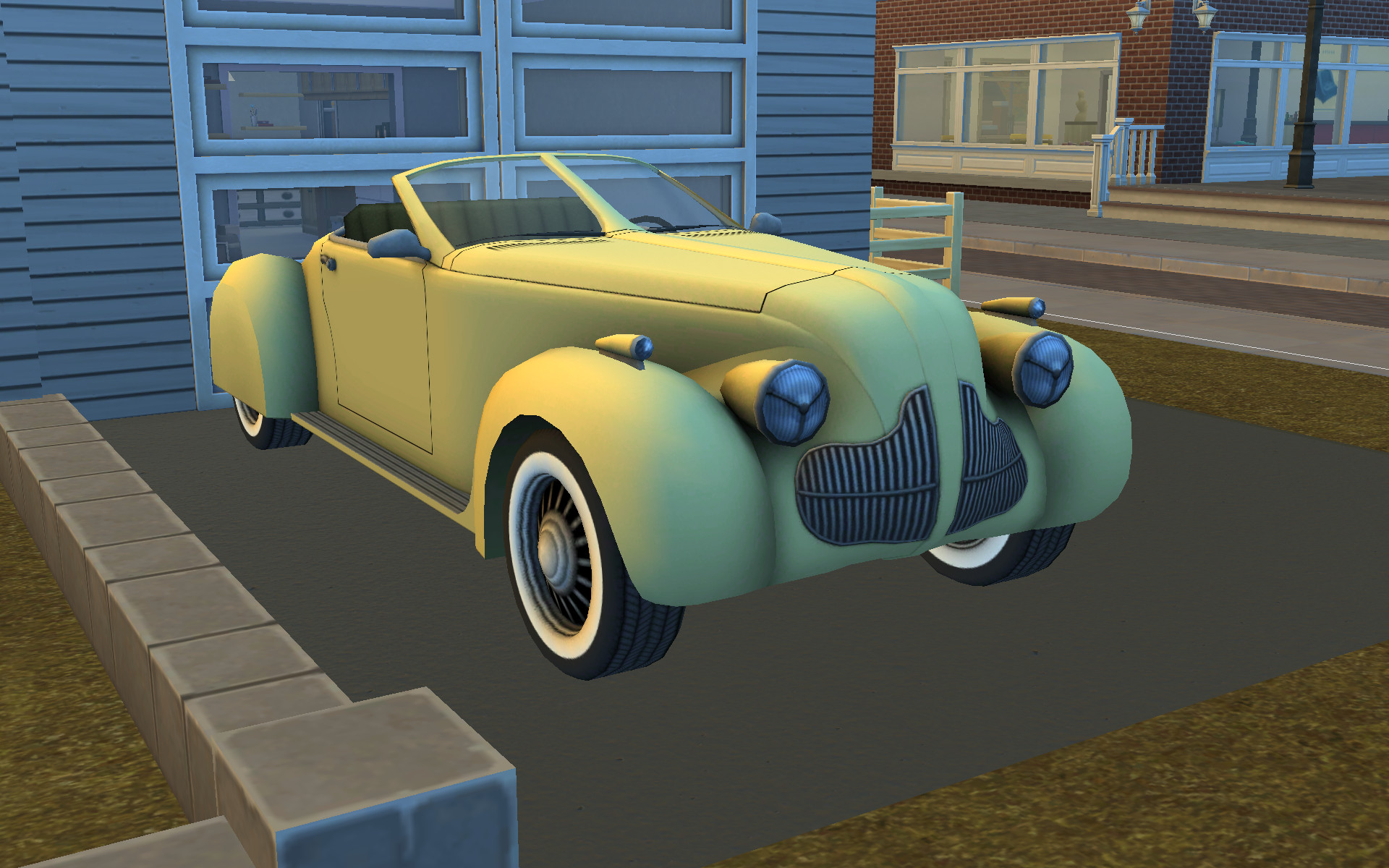 Mod The Sims - (updated):Classic Convertible (ownable cars comb)