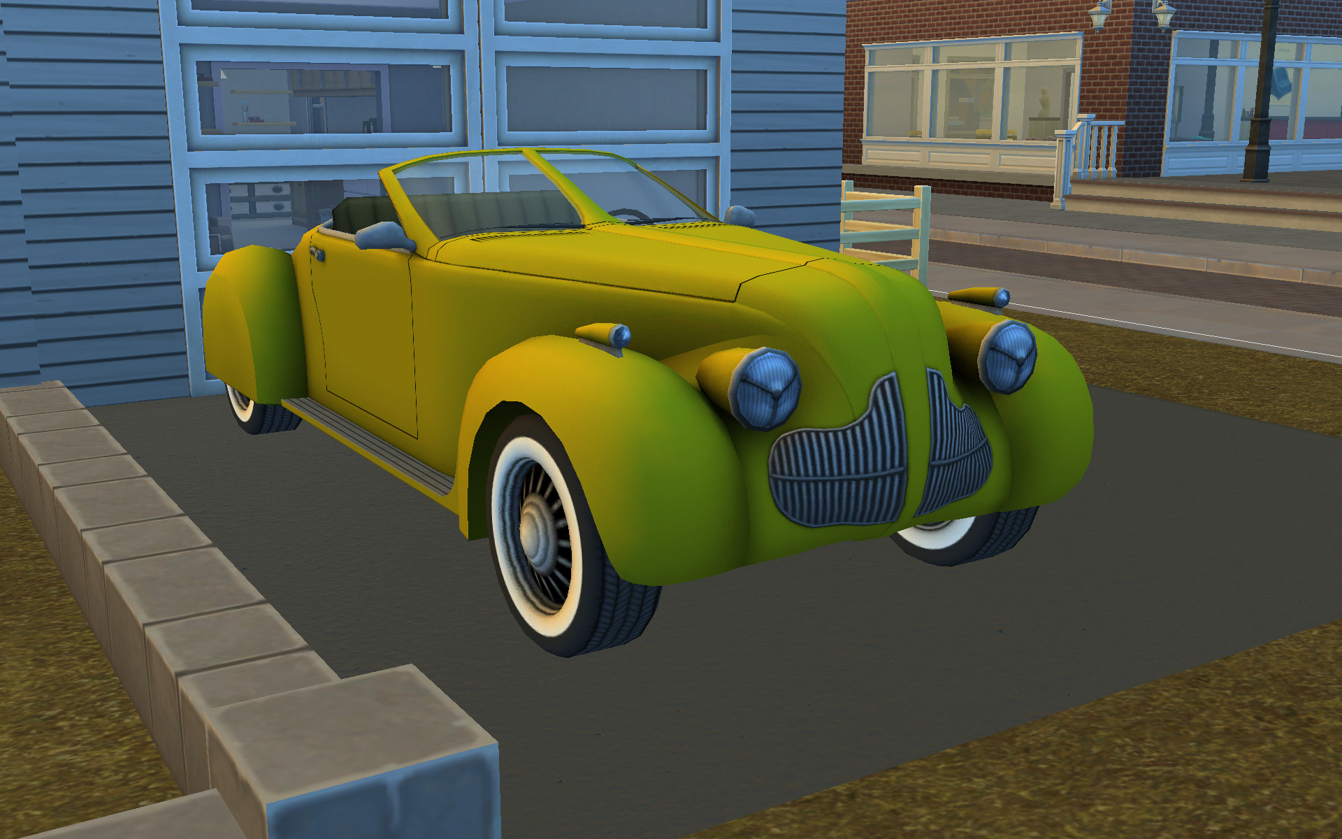 Mod The Sims - (updated):Classic Convertible (ownable cars comb)