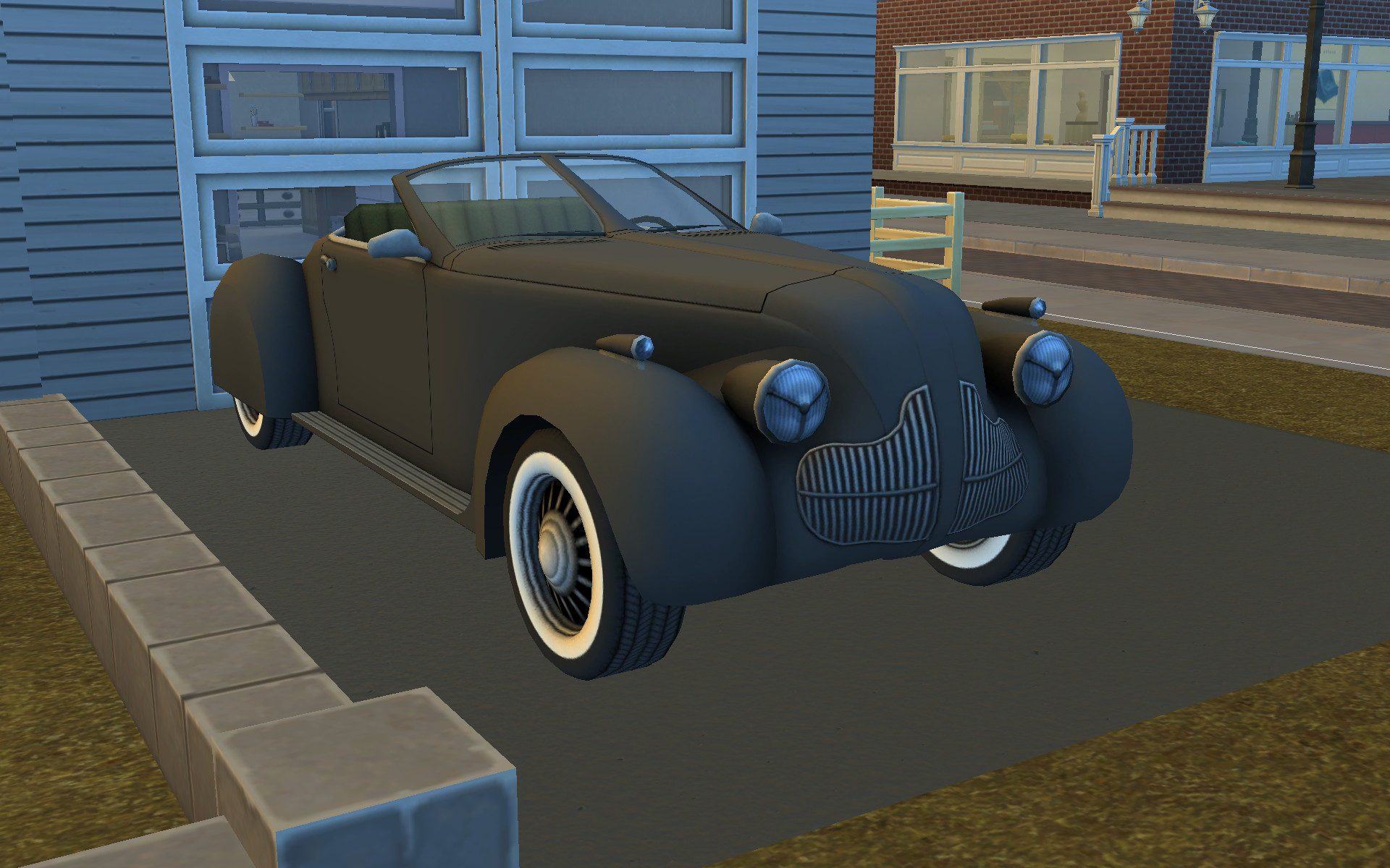 Mod The Sims - (updated):Classic Convertible (ownable cars comb)