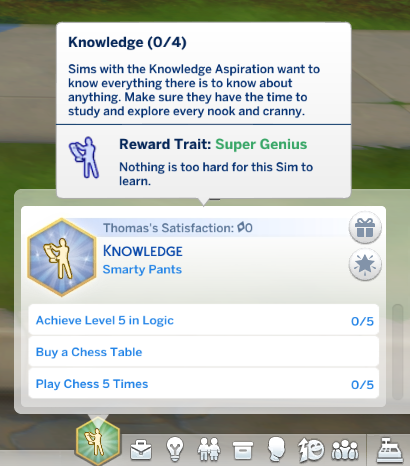 Mod The Sims - Knowledge Aspiration (TS2-TS4)