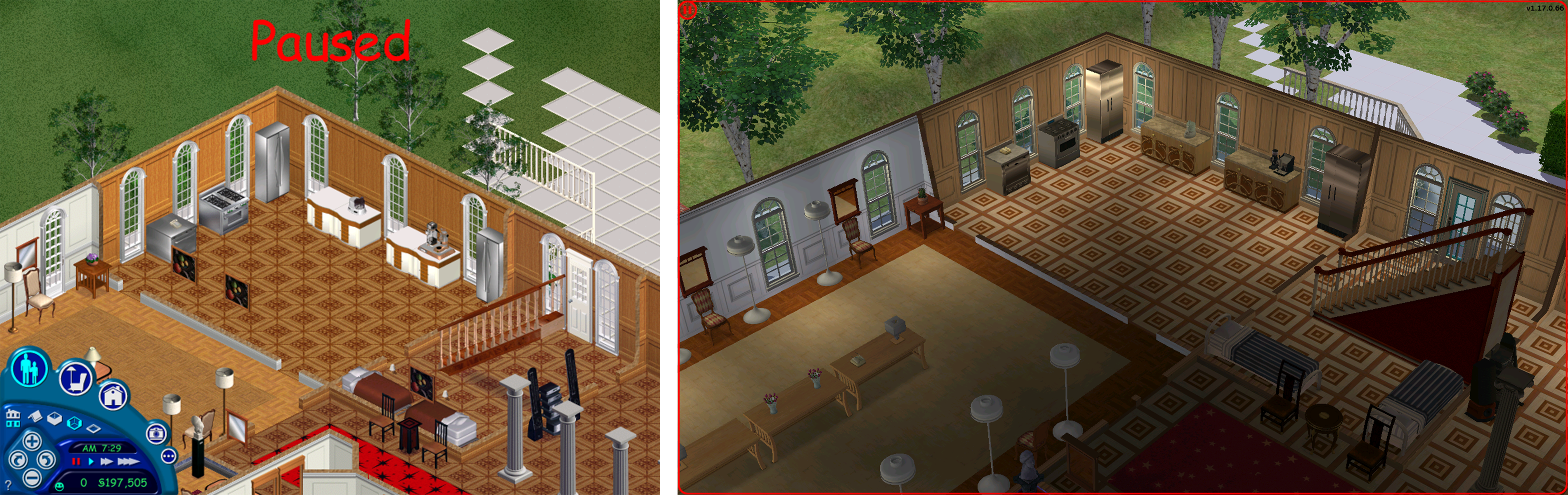 Mod The Sims - TS1 to TS2 - the Agent Home - no CC (updated Sep 23 2022)