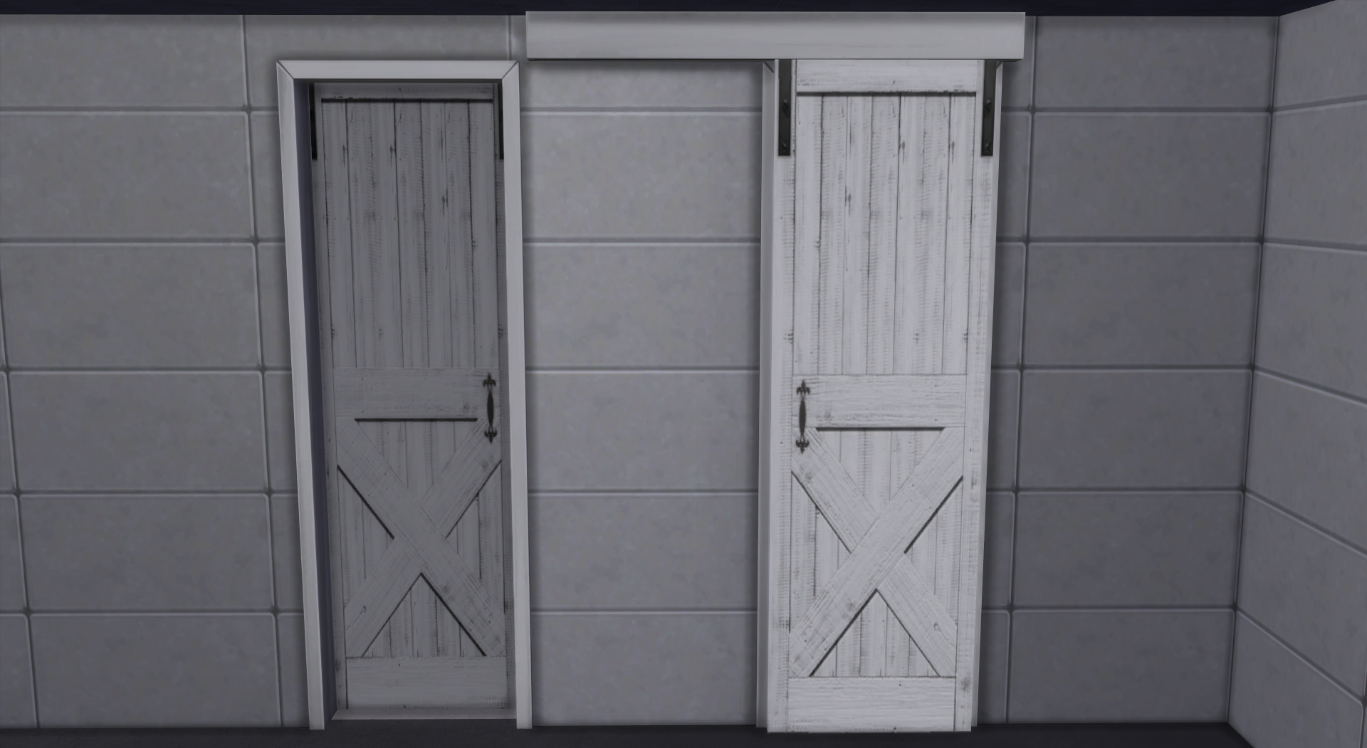 Mod The Sims - The High Horse Barn Door