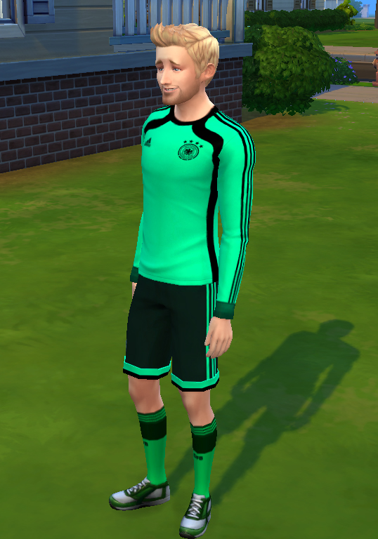 Mod The Sims - DFB Germany National Football Kit 2014-15
