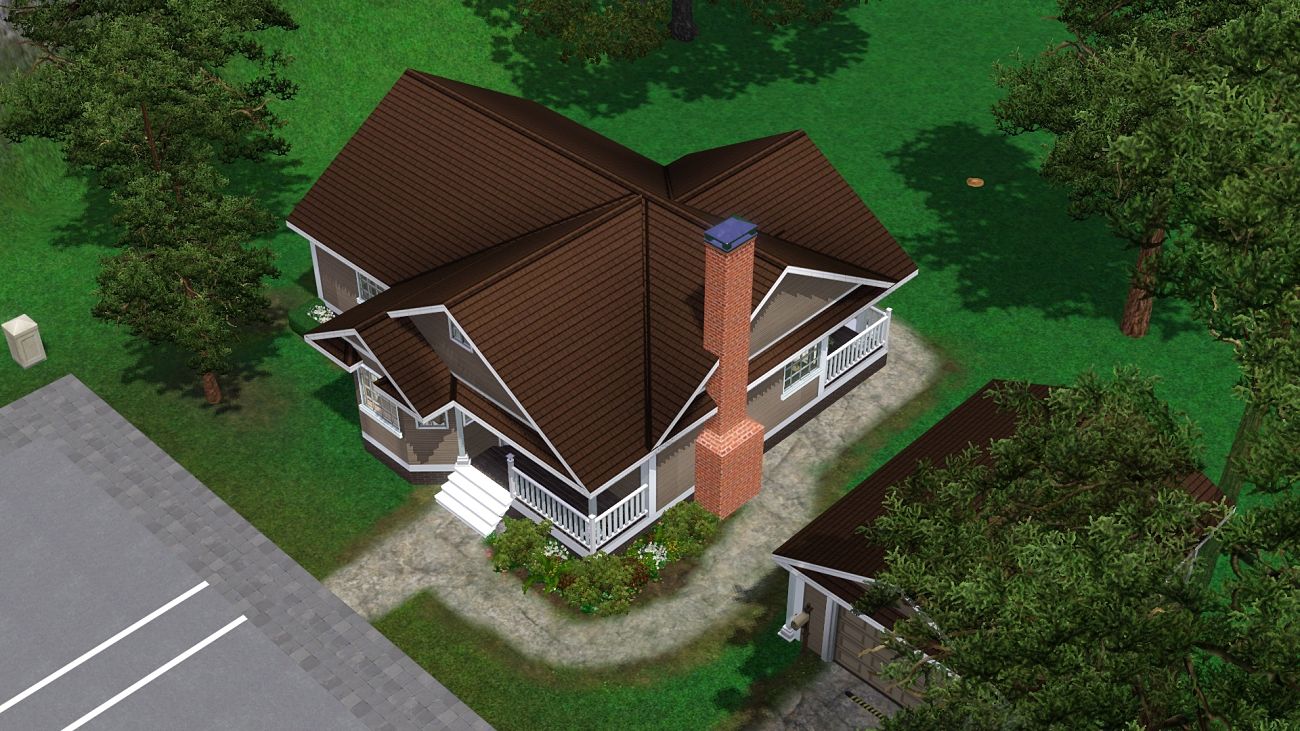 Mod The Sims - Stylish Single Family Ranch