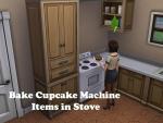 Mod The Sims - Bake Cupcake Machine Items in Oven