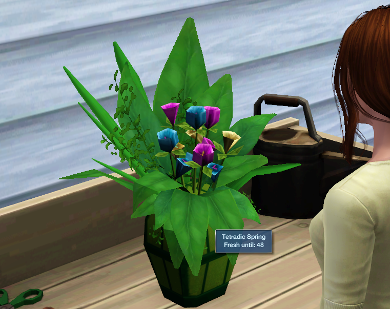 Mod The Sims Flower Arranging Interaction And Skill