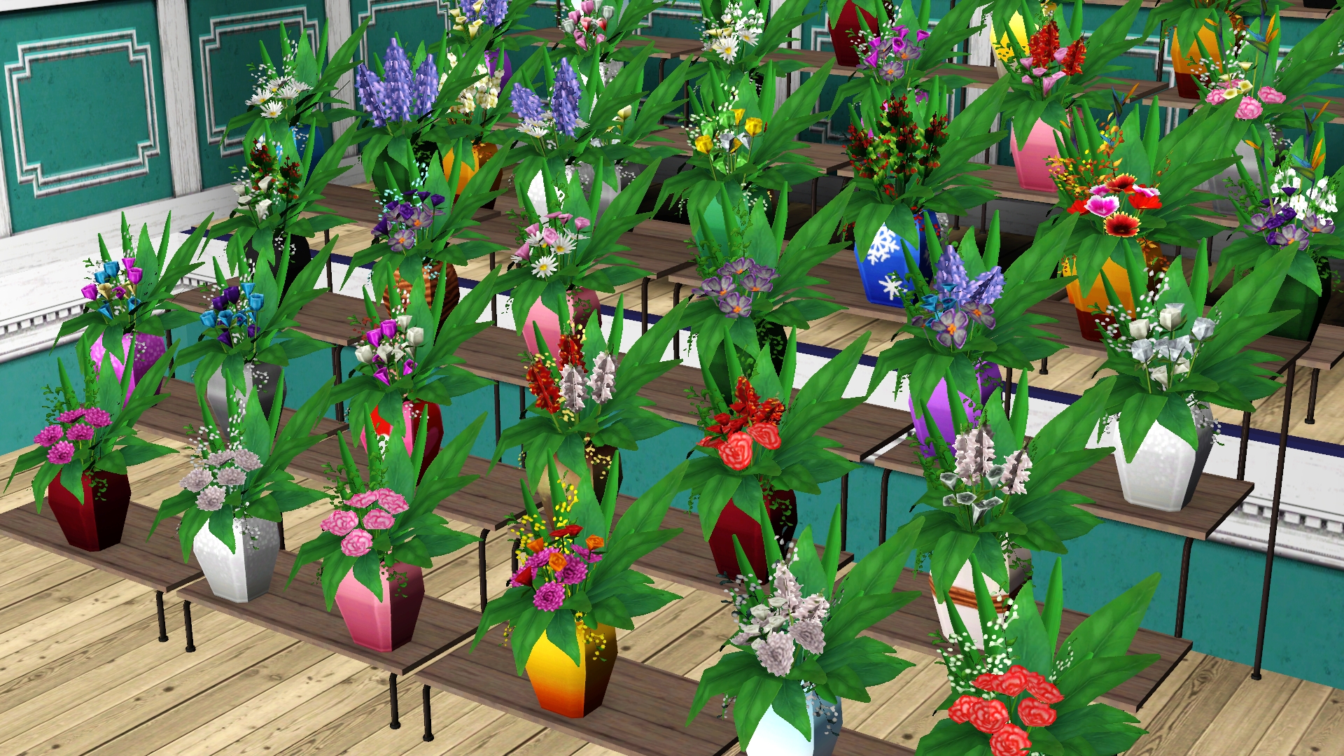 Mod The Sims Flower Arranging Interaction And Skill