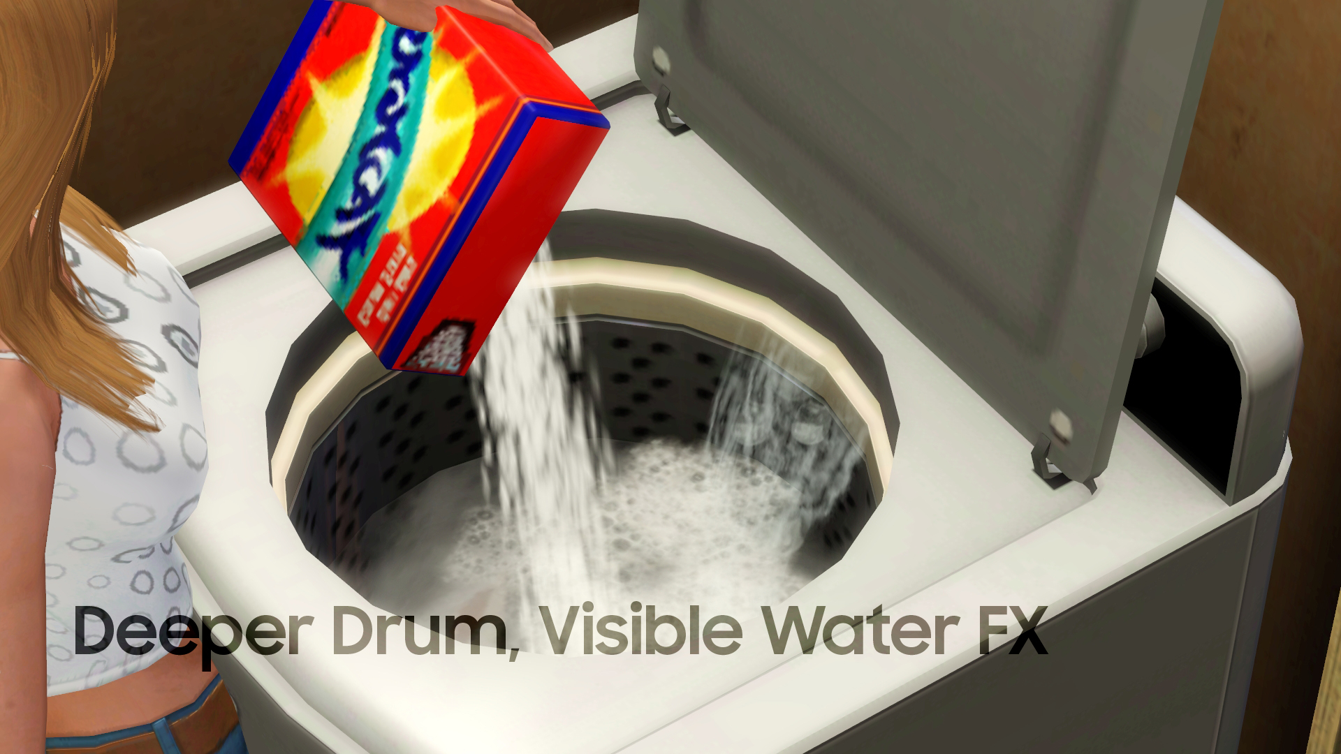 Mod The Sims - H&B TopWash - Washing Machine [TS3, No Dryer]