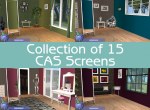 Mod The Sims - Collection of 15 CAS Screens