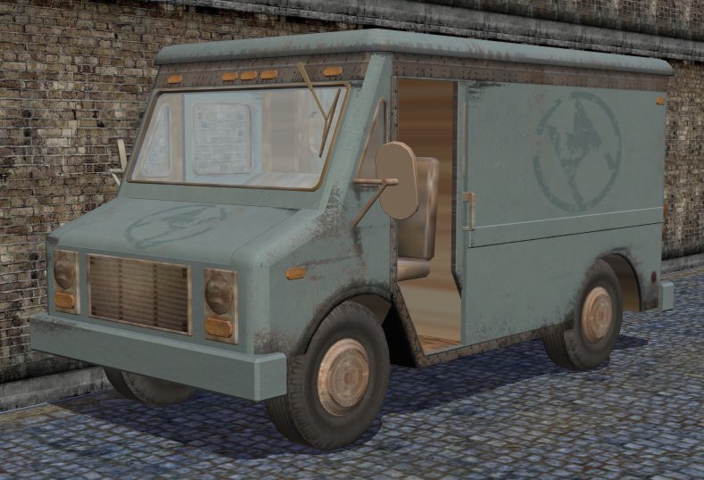Mod The Sims - Grungy Delivery Truck Replacement (+ recolor for F-Ps ...