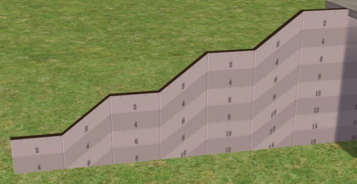 Mod The Sims - Replacements: Default Wall with scale and Floor Edge grey