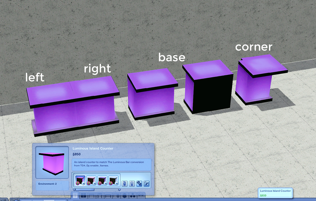 Mod The Sims - Luminous Island Counter
