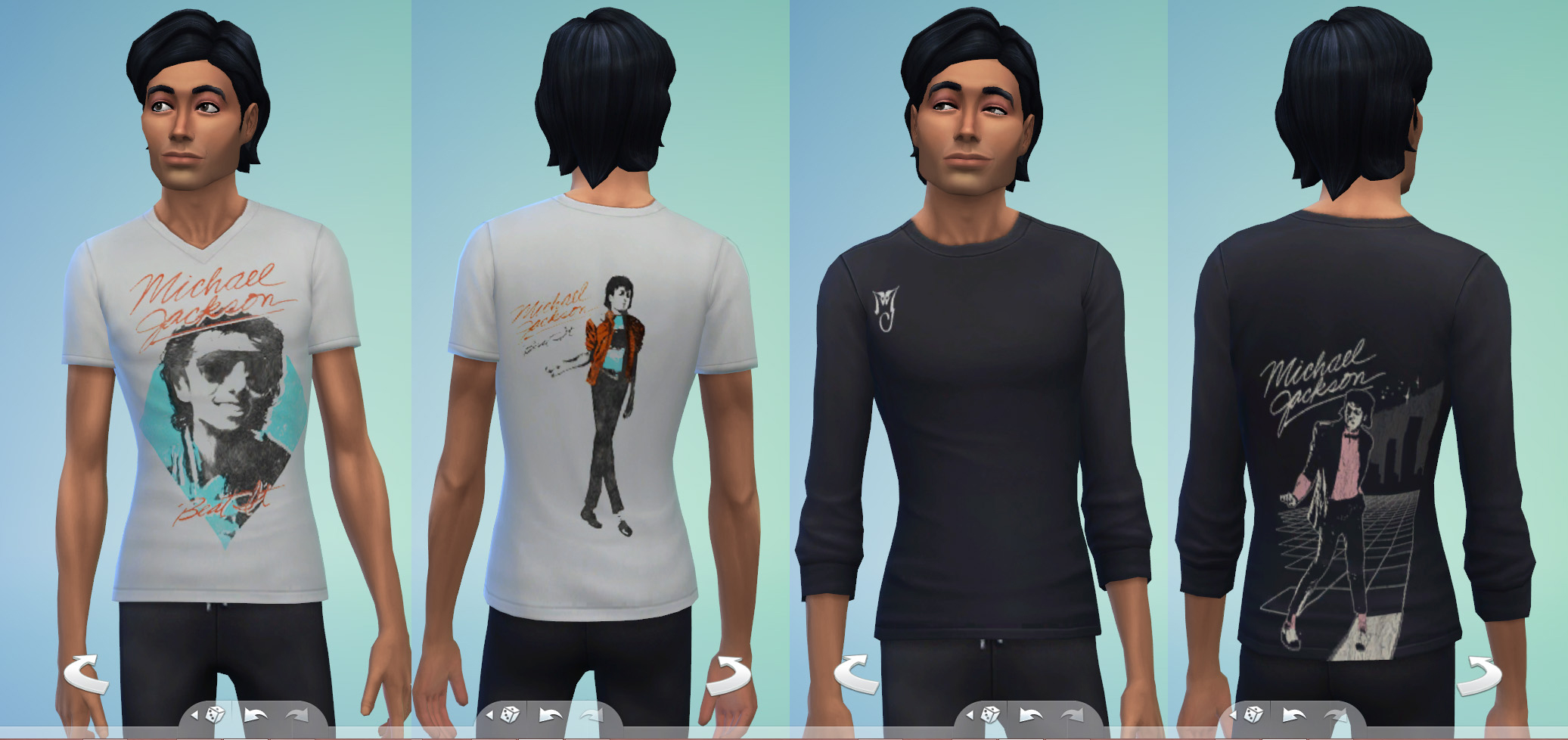 Mod The Sims - Michael Jackson - Black '83