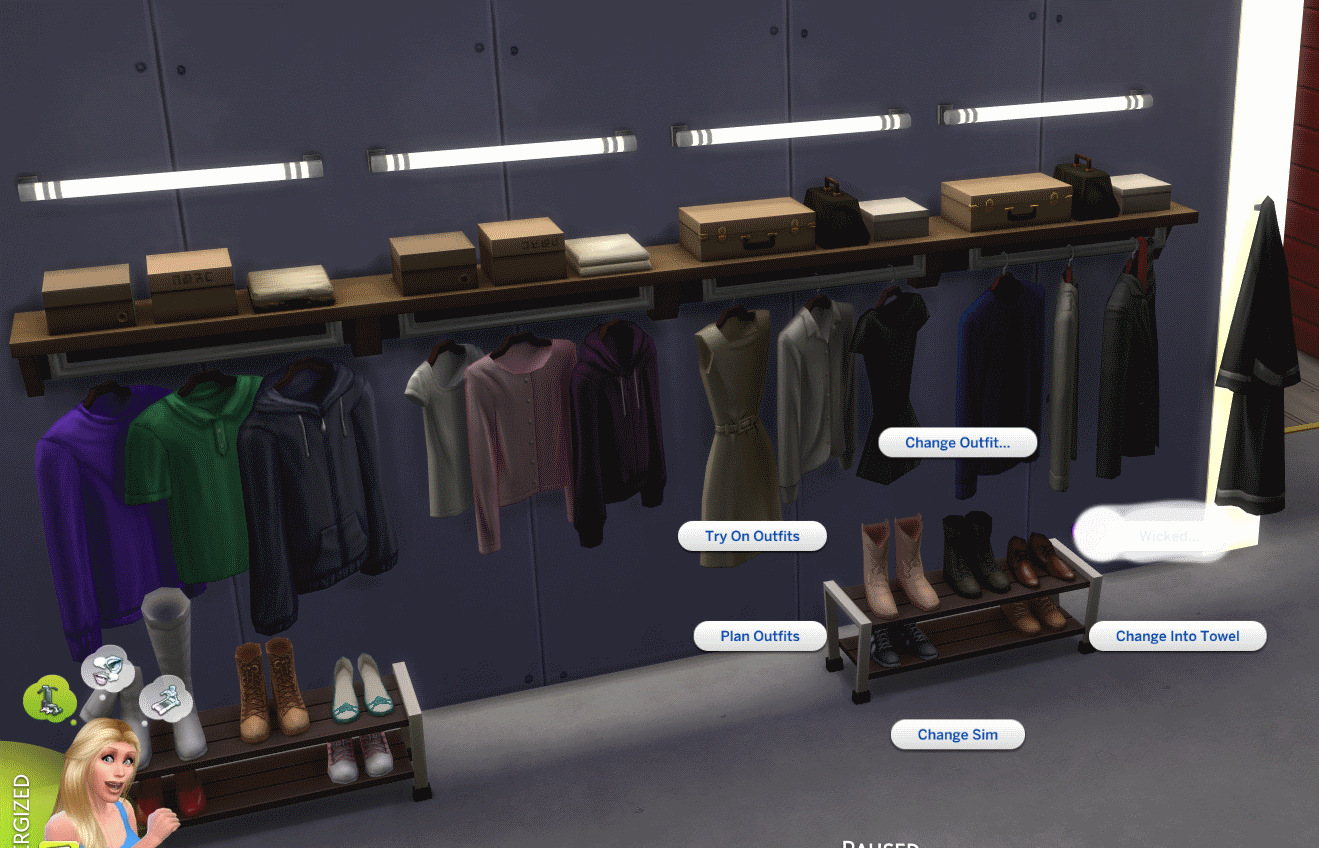 Mod The Sims - Functionnal Mounted Wall and Racks Dressers