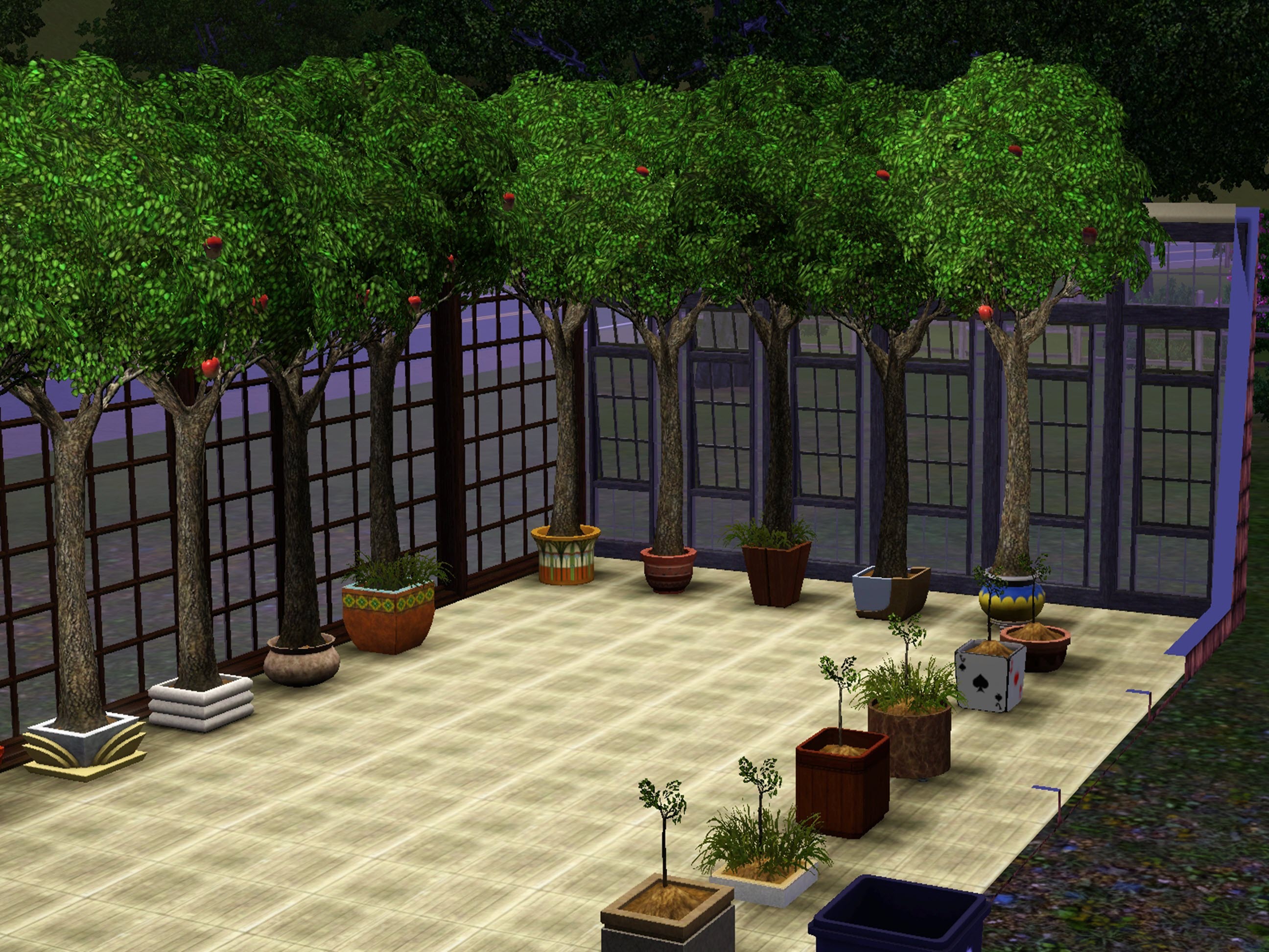 Mod The Sims - Plant Fruit Trees indoors in Planters with No Cheats. Create a Real Greenhouse ...