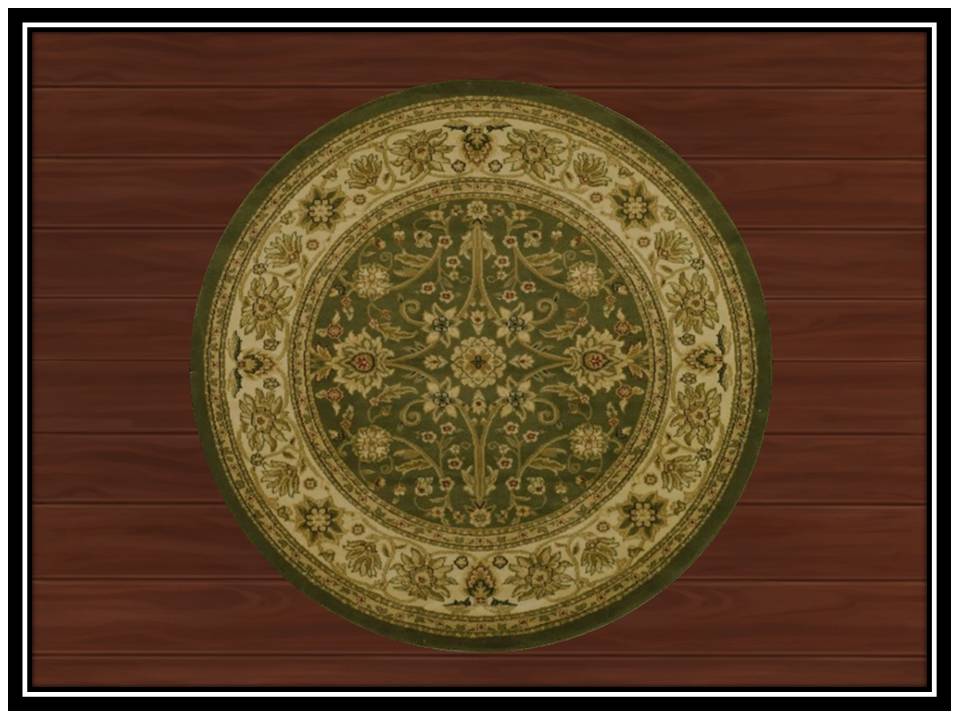 Mod The Sims - Heirloom Oriental Rugs (Round)(Parts 1 & 2)