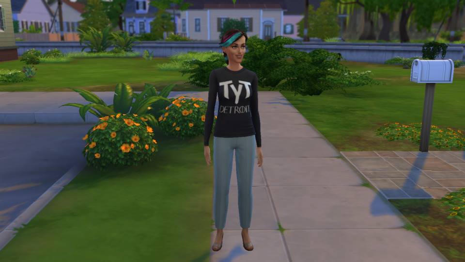 Mod The Sims - The Young Turks (TYT) and TYT Detroit shirts!