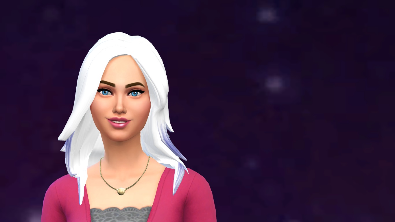 Mod The Sims - Long Rocker Hair Modified and Recolored