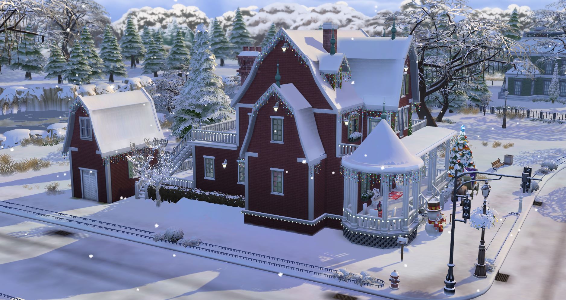 Mod The Sims - Christmas House 2018 **NO CC**