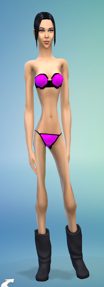 expanded physique range sims 4