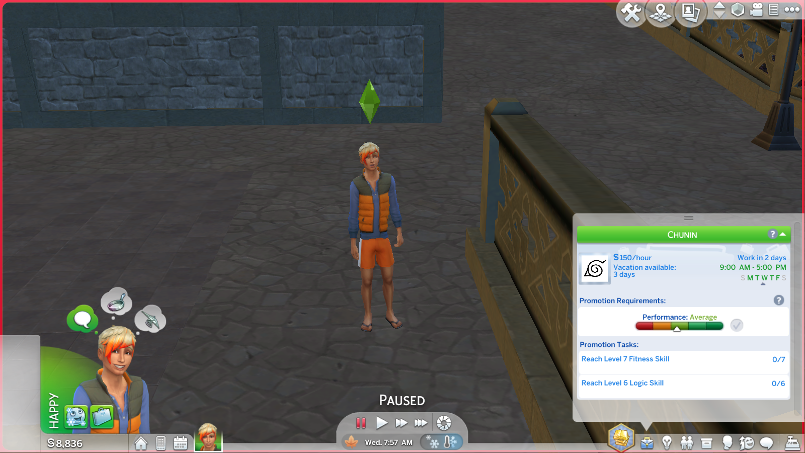 Mod The Sims - Naruto Ninja Career