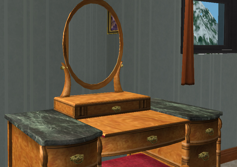 Mod The Sims - Fancy vanity recolors