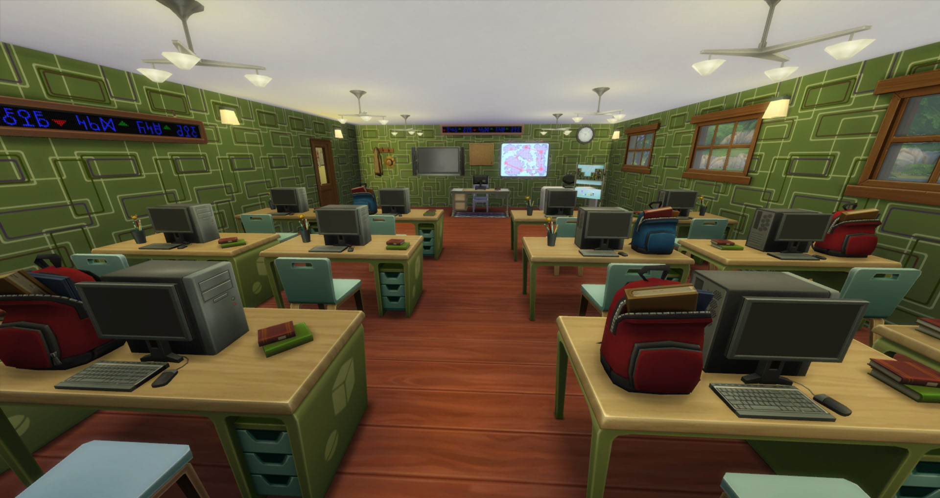 Mod The Sims - Elementary School - Go To School!