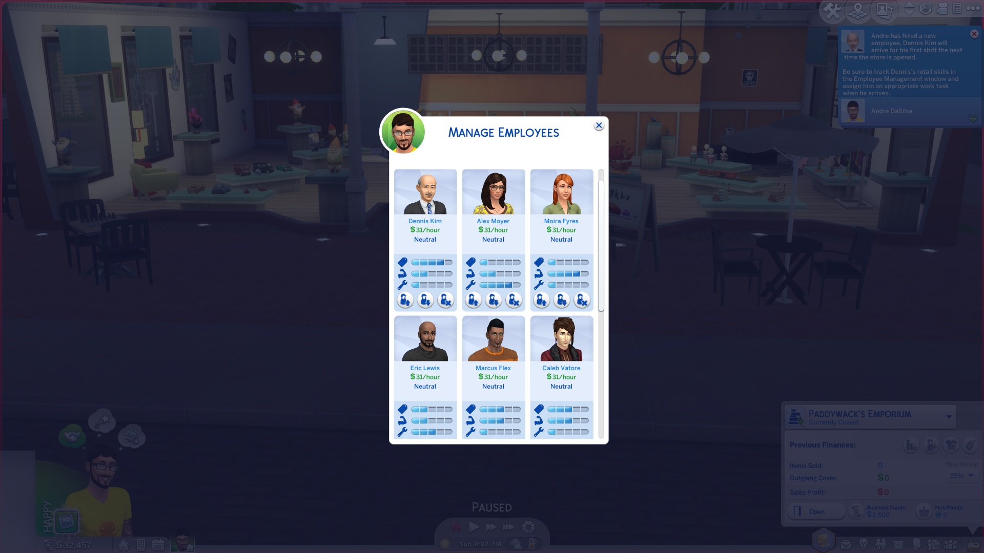 Mod The Sims - More Retail Employees v1.3 / v1.35
