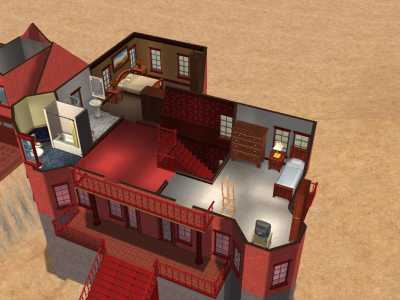 Mod The Sims - 2 Tesla Court (3 Bed 3 Bath) Cathedral Style Home