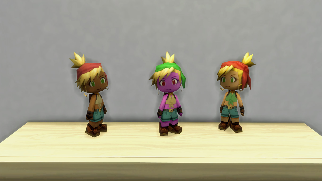 Mod The Sims - MySims Trophies as Playable Dolls