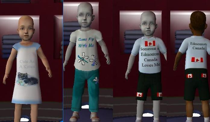 Mod The Sims - Three new toddler outfits...
