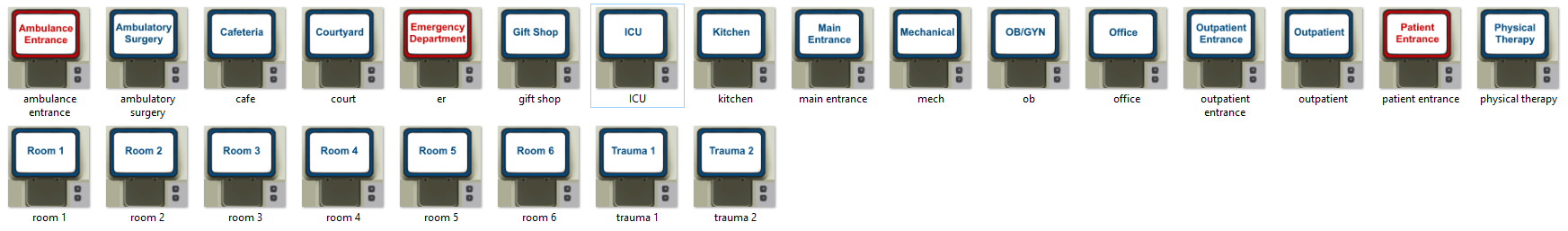 Mod The Sims - Basic Hospital Signs