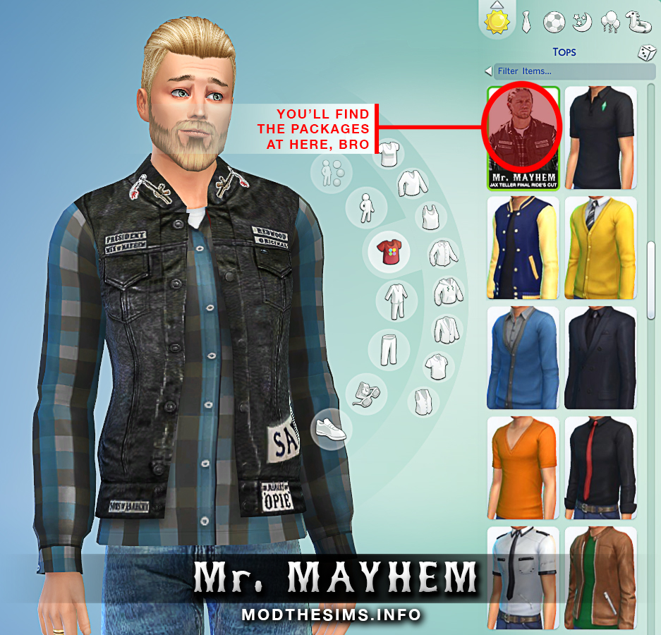 Mod The Sims - Jax Teller's Last Ride (Sons of Anarchy) Cut