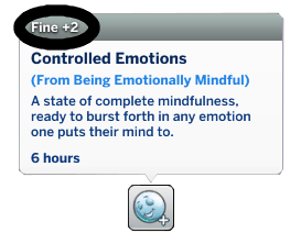 Mod The Sims - Less Intense Fine Buffs for Mindfulness