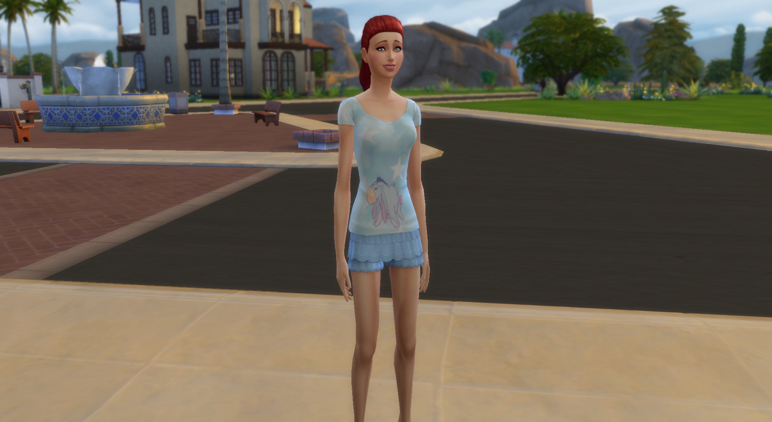 Mod The Sims - Disney Character Shirts- Cheshire Cat, Eeyore, and Olaf