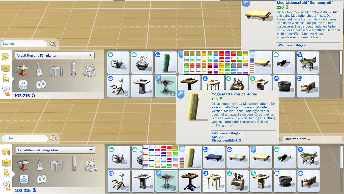 Mod The Sims - Yoga Set