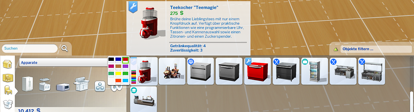 Mod The Sims - Tea maker