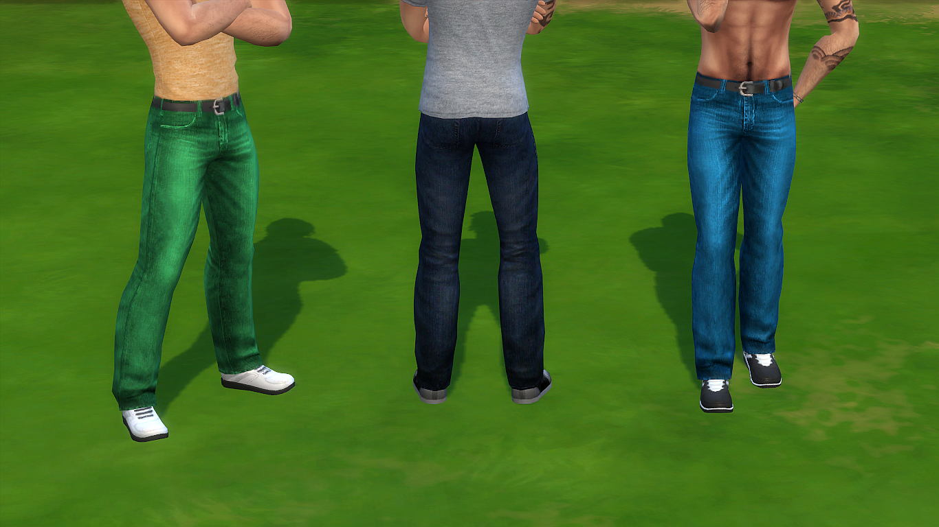 Mod The Sims - Jeans for men