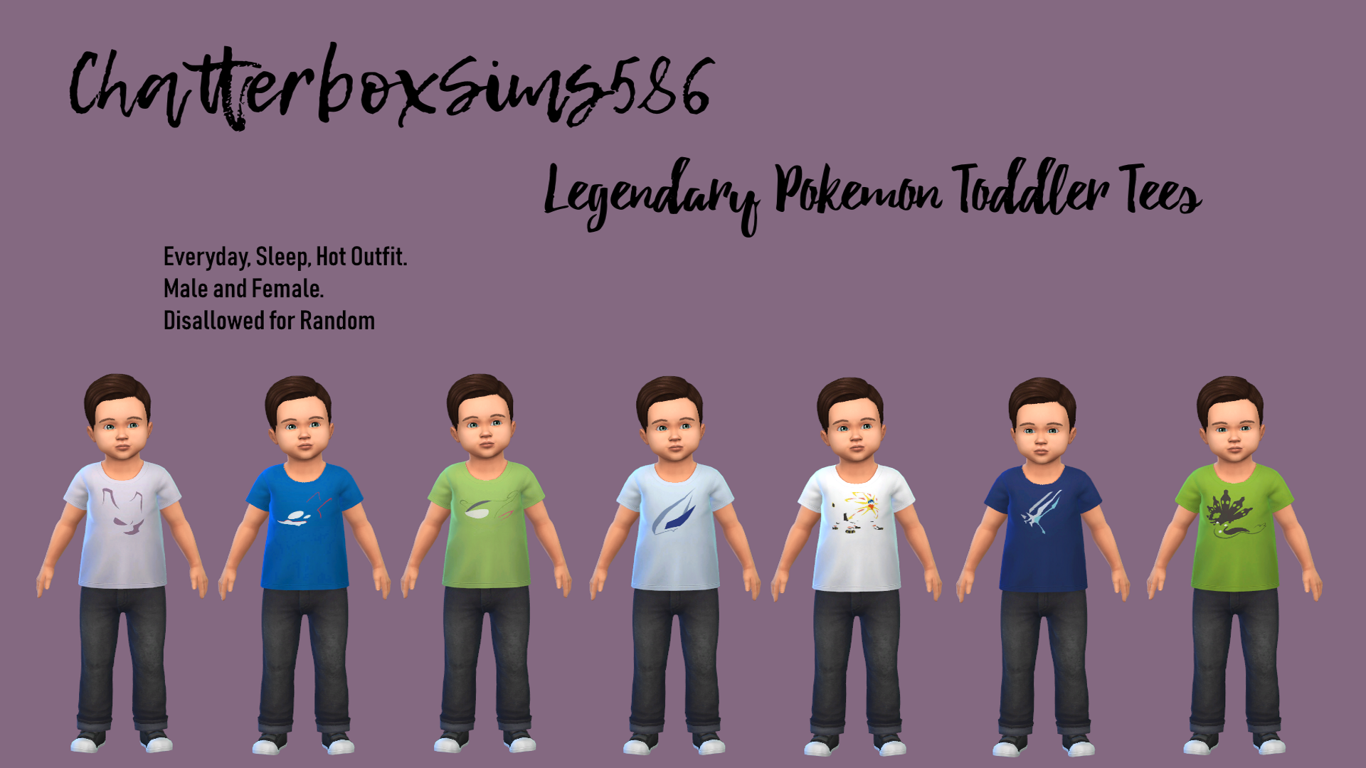 Mod The Sims - Pokemon Set 1