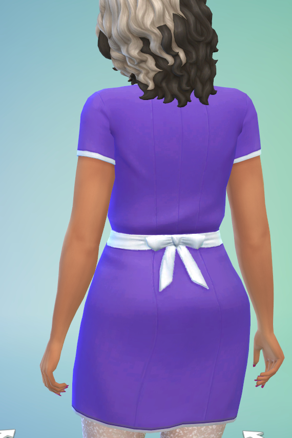 Mod The Sims - Stand Alone MAID Dress ReColor