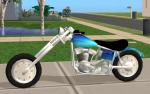 Mod The Sims - Custom Chopper Motorbike Drivable.
