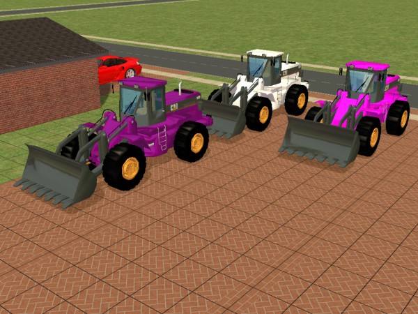 Mod The Sims - 9 Recolours For Maximum_Spider's Caterpillar T530