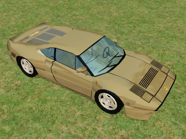 Mod The Sims - 12 Recolours For Maximum_Spider's Ferrari 288 GTO