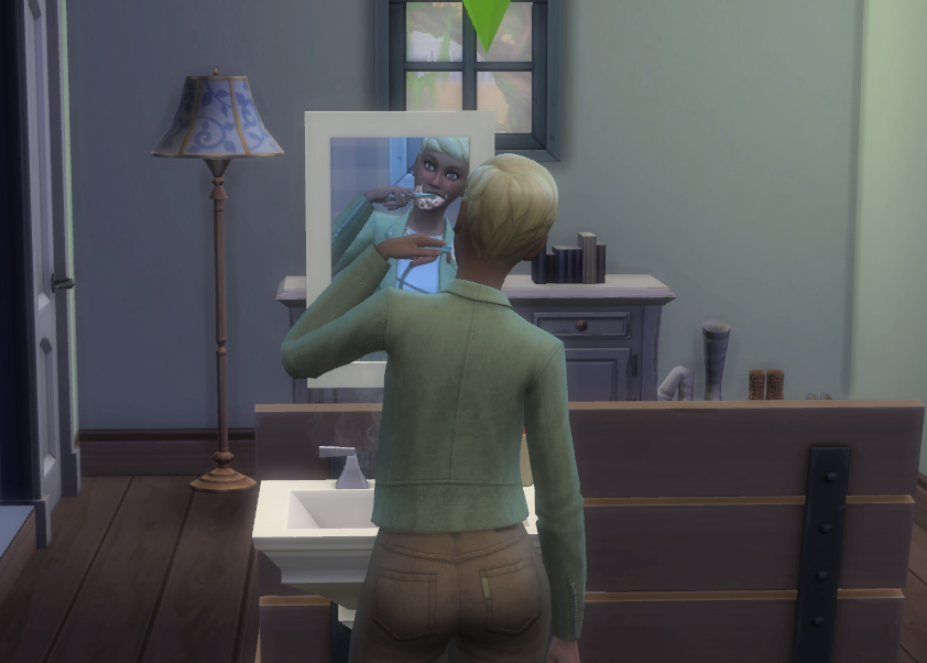Mod The Sims - Sims Brush Teeth Faster