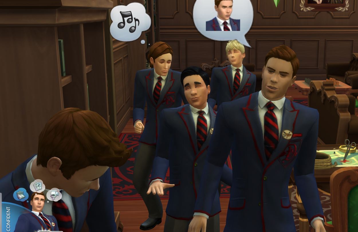 Mod The Sims - Glee's Dalton Academy uniform blazers