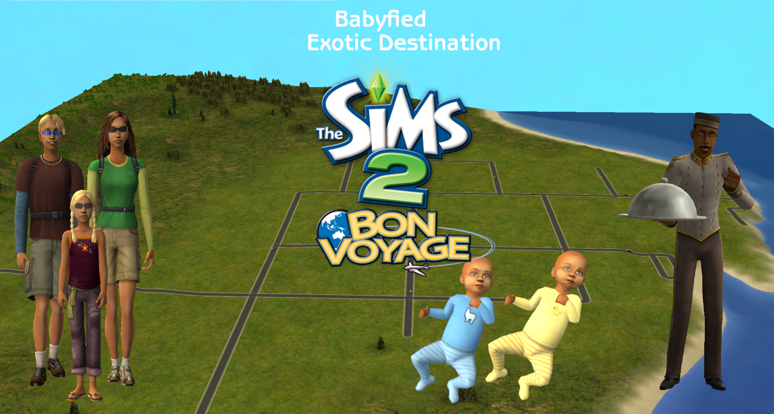 Mod The Sims - Exotic Destinations subhood Genetic Infant Faces