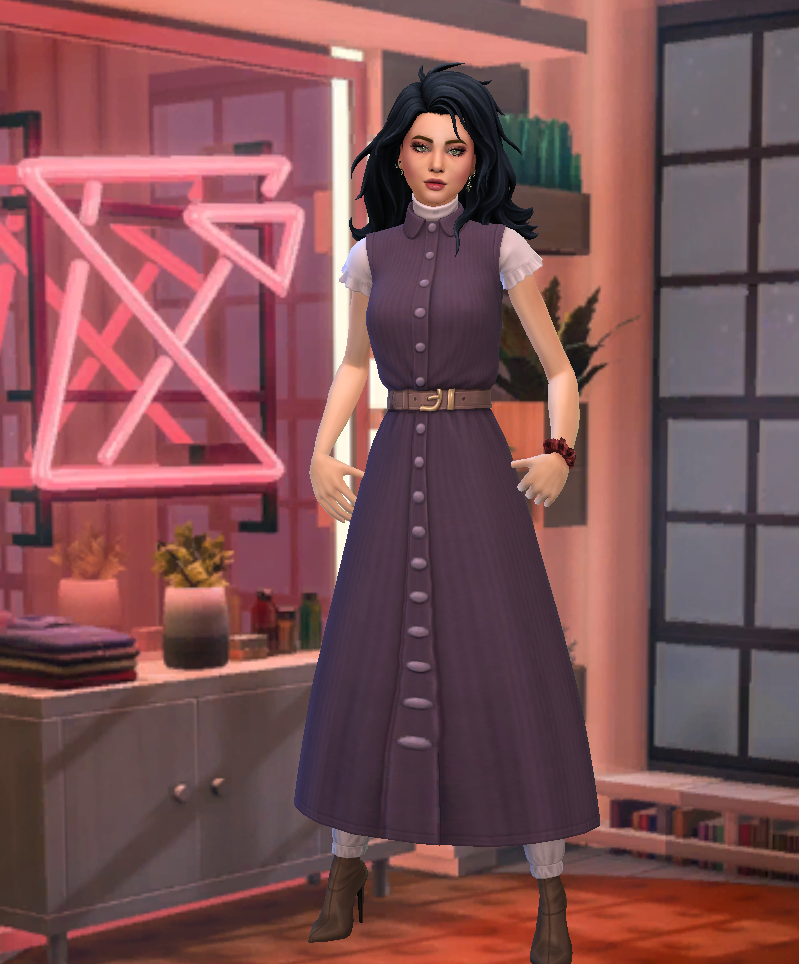 Mod The Sims - Werewolves Dress NO flower pouch