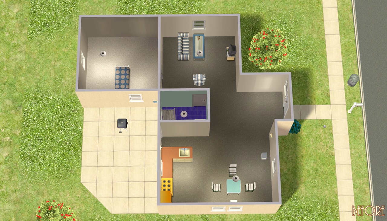 Mod The Sims - MMO - Cozy Co-Op 1br.1ba - No CC