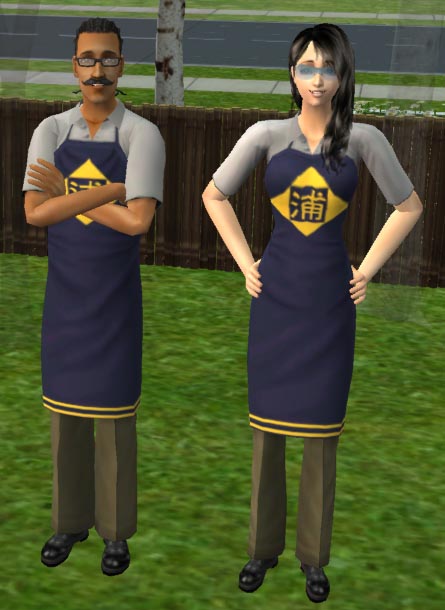 Mod The Sims - Bleach Urahara Shop Outfits *Update New Mesh*