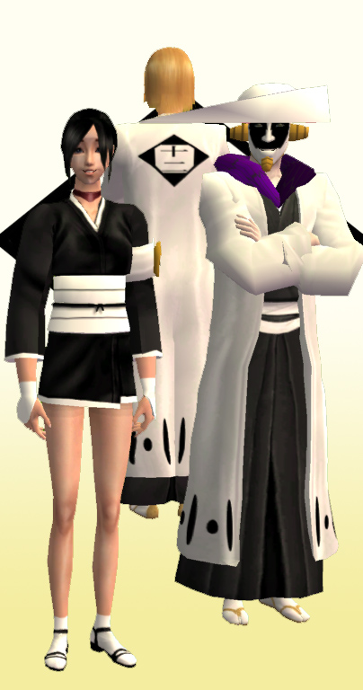 Mod The Sims - Bleach Gotei 13 - Divisions 11-13 CPTs, VCs, and Others